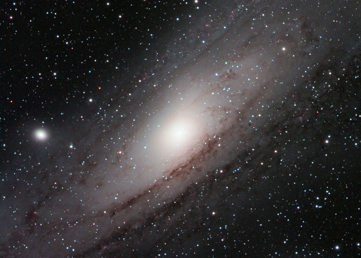 Messier 31, 32 and 110