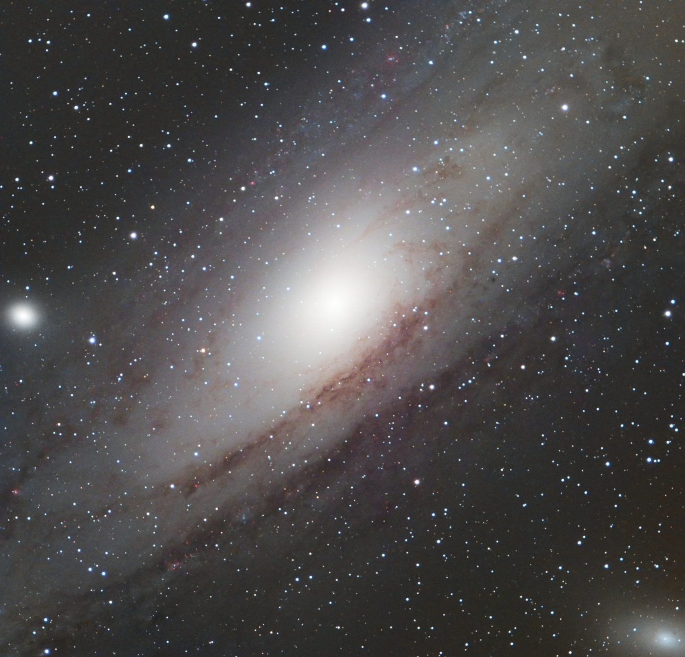 Messier 31, 32 and 110