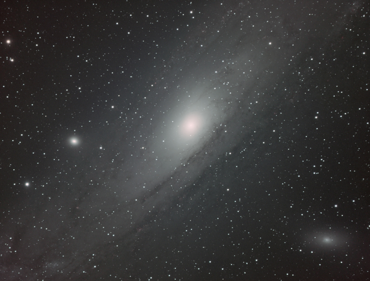 Messier 31, 32 and 110