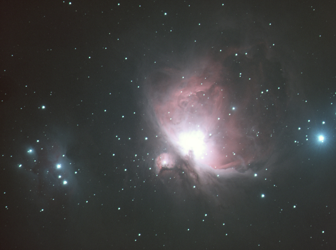 Messier 42 and Messier 43